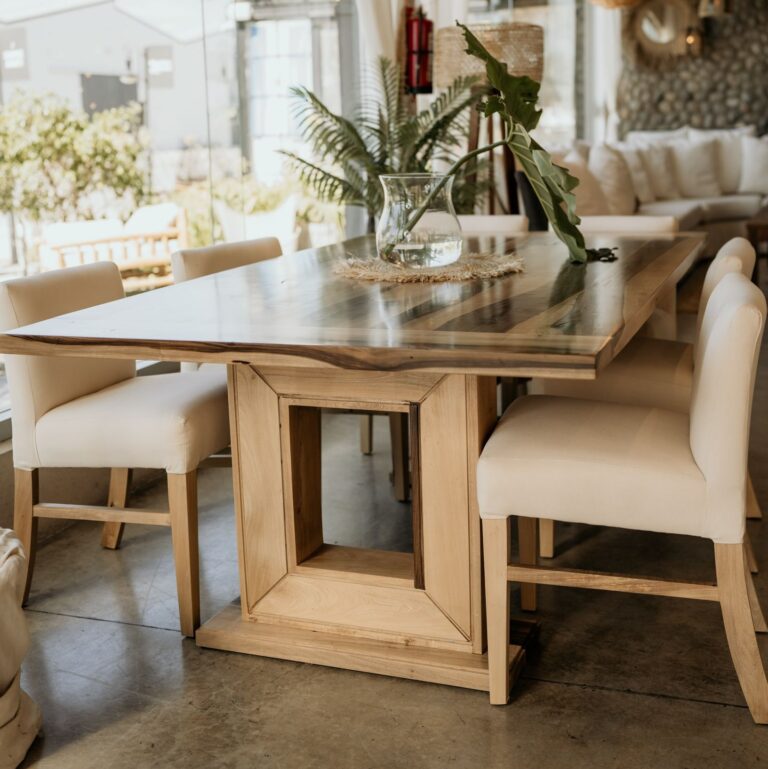 MESA MANHATTAN ABEDUL - Muebles y Sillones